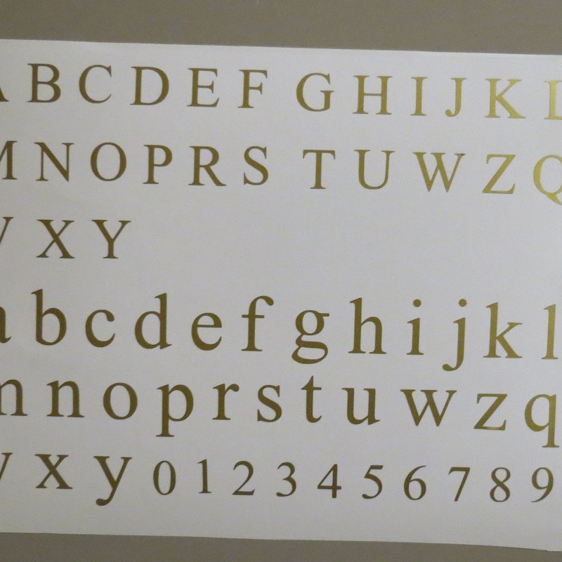 Vinyl Letters - Etsy