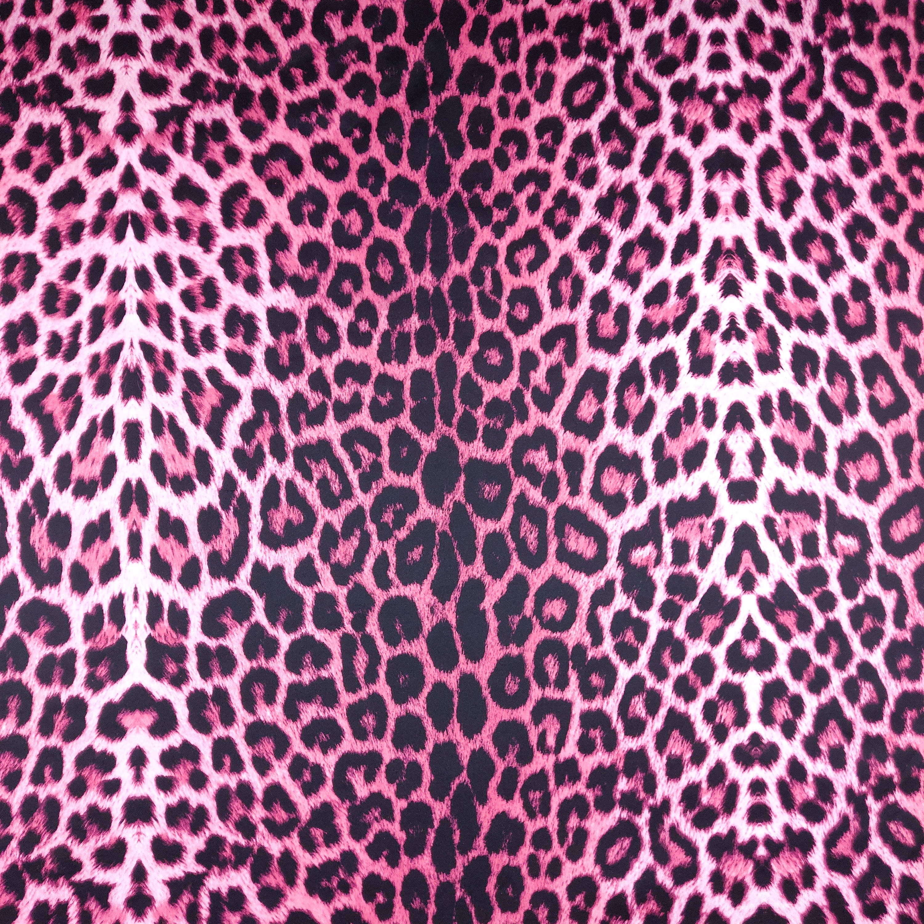 Pink Leopard Hello Kitty Background