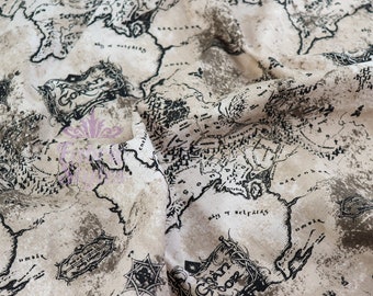 Middle Earth Map - Etsy