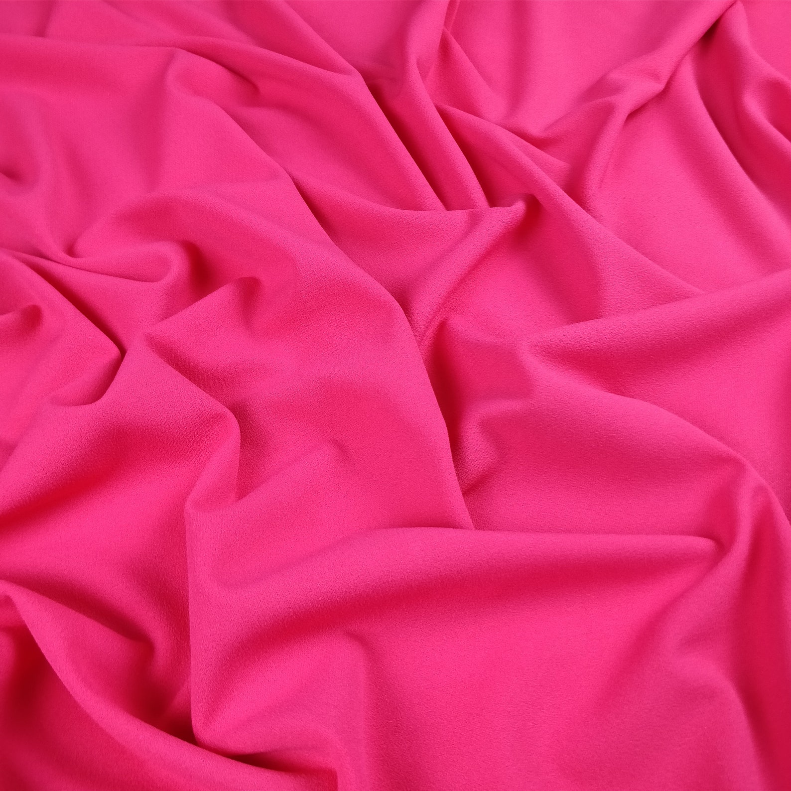 FS134_4 Plain Fuchsia High Quality Jersey Scuba Crepe Stretchy - Etsy
