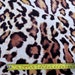 FS1264 Leopard Skin Wildlife Print on High Quality Dress Making Jersey ...