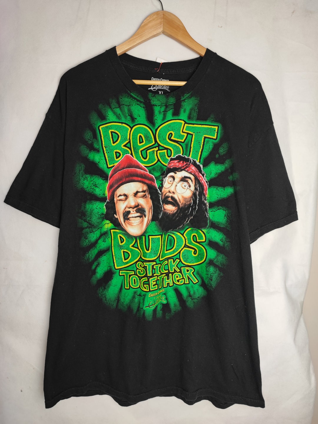 SALE!!! Cheech & Chong "best Buds Stick Together" T-shirt - Etsy