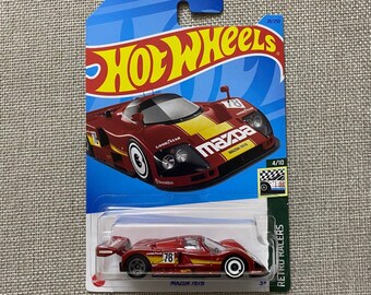 Hot Wheels 1995 Mazda 787B Blue HW Retro Racers Perfect Birthday Gift ...