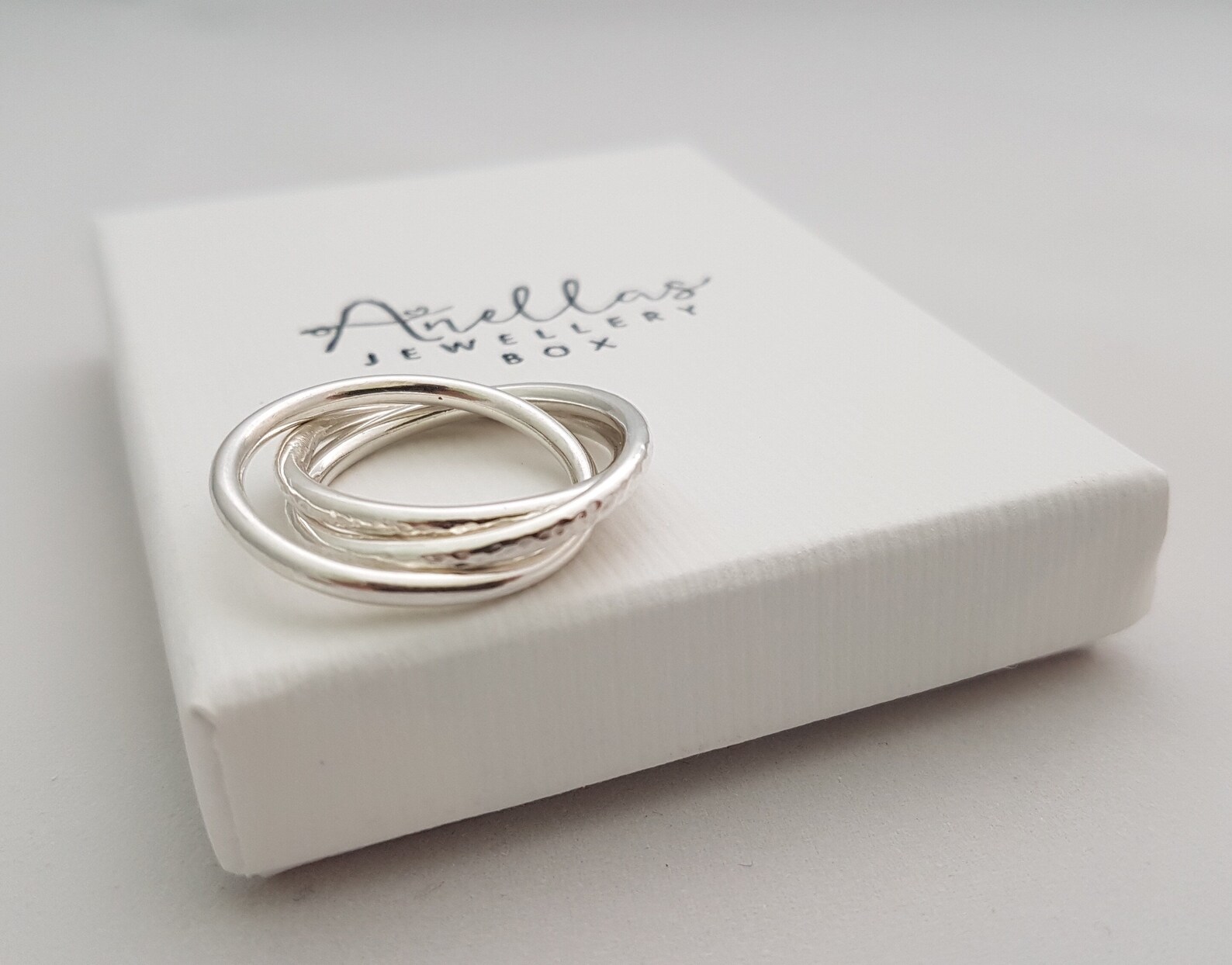 Russian Wedding Rings in Sterling Silver, Russian Wedding Bands, Triple ...