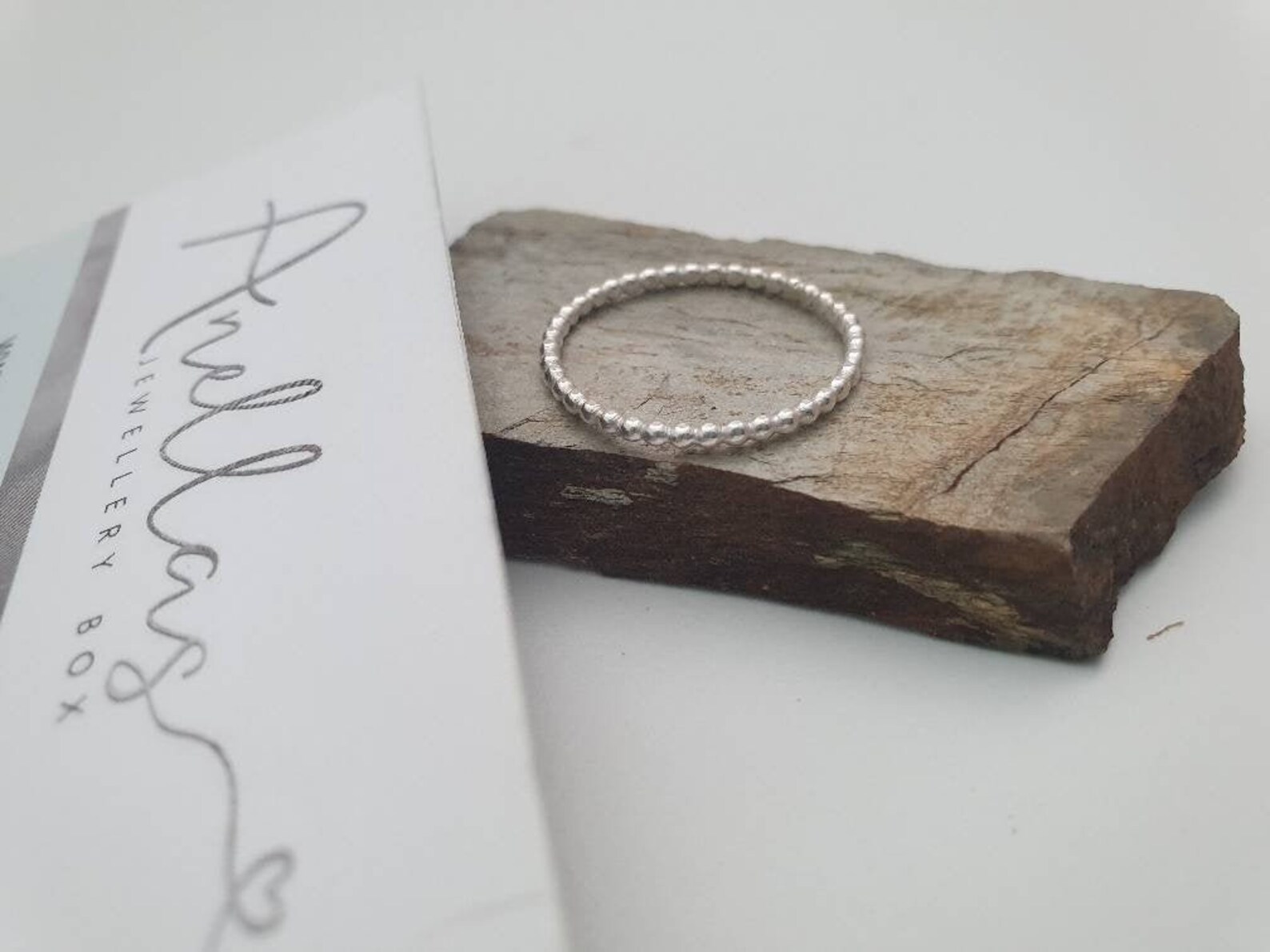 Sterling Silver Beaded Ring Bubble Ring Dainty Ring Silver | Etsy