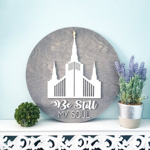 18 Custom Temple Family Name Sign LDS Temple Temple - Etsy