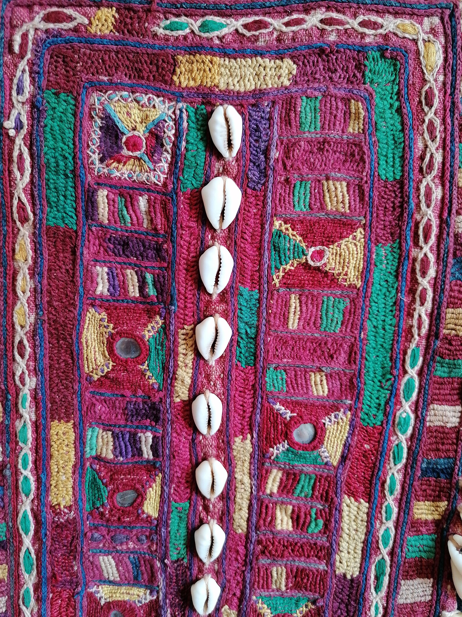 Antique Lambani Banjara Gala Patch, Antique Indian Embroidery Tapestry ...