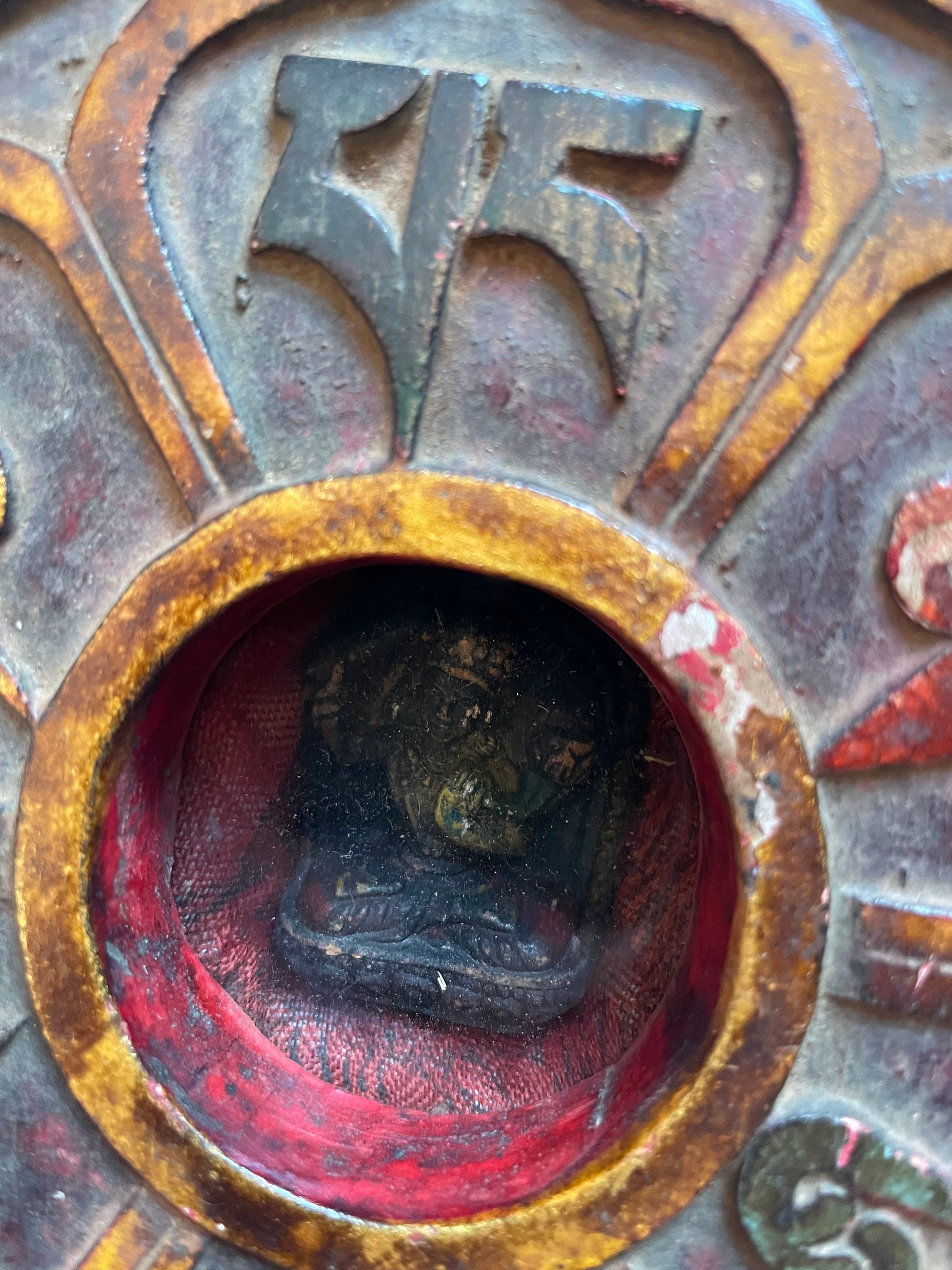 Authentic Tibetan gau travelling prayer box with shrine white | Etsy