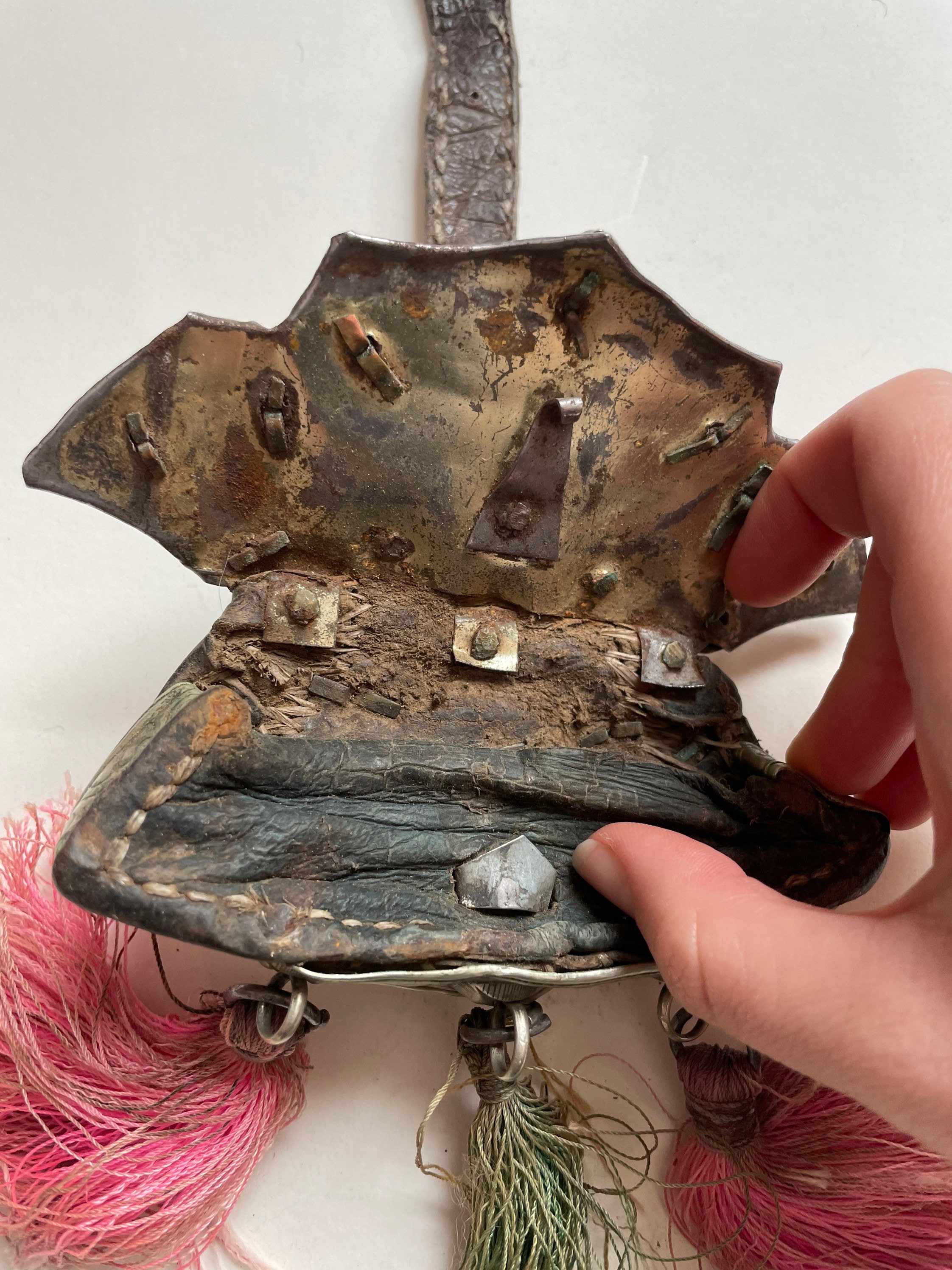 Tibetan fire mecha flint purse/ pouch/ chuckmuk/ baghu / | Etsy