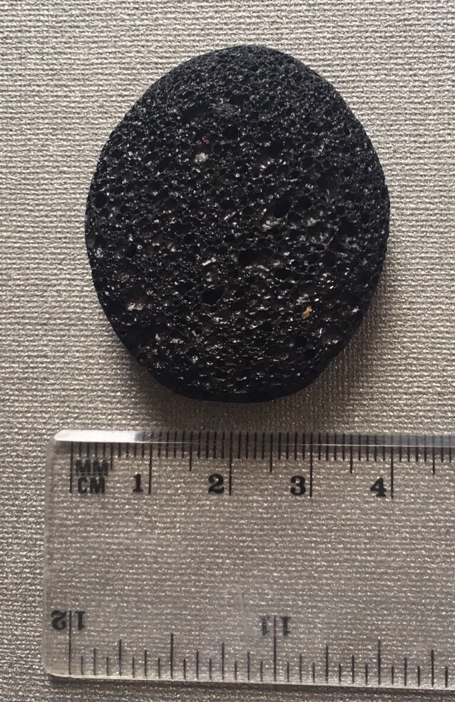 Vesuvius Pomice Palm Stone/vesuvius Pumice Palmstone/ Lava - Etsy
