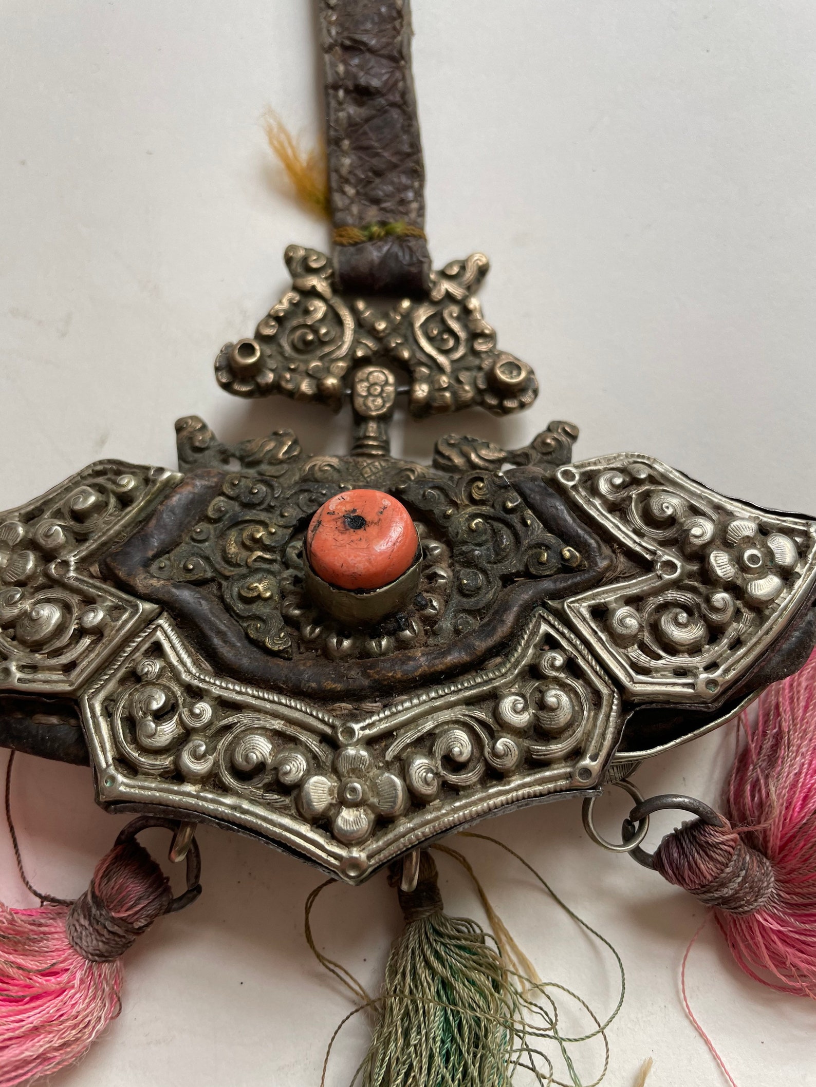 Tibetan fire mecha flint purse/ pouch/ chuckmuk/ baghu / | Etsy