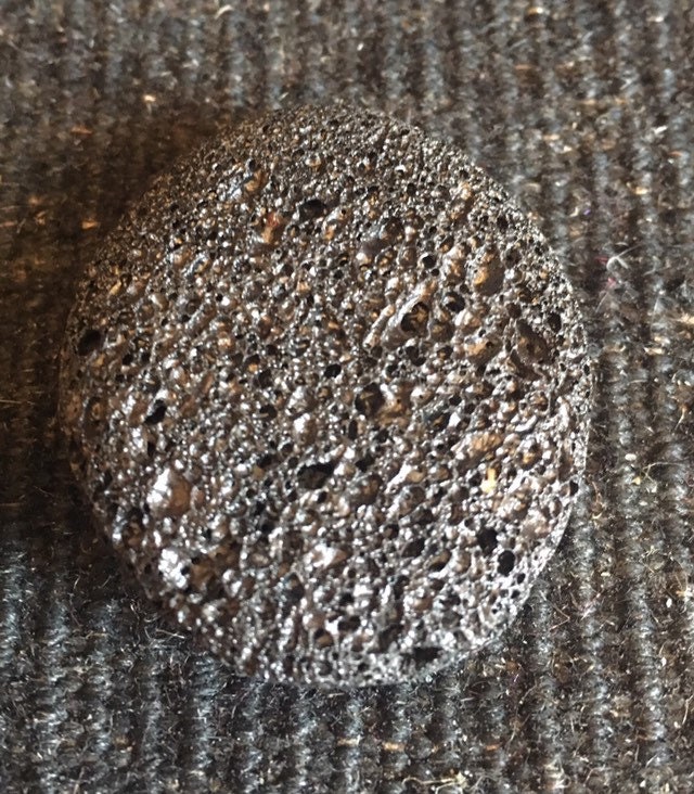 Vesuvius Pomice Palm Stone/vesuvius Pumice Palmstone/ Lava - Etsy