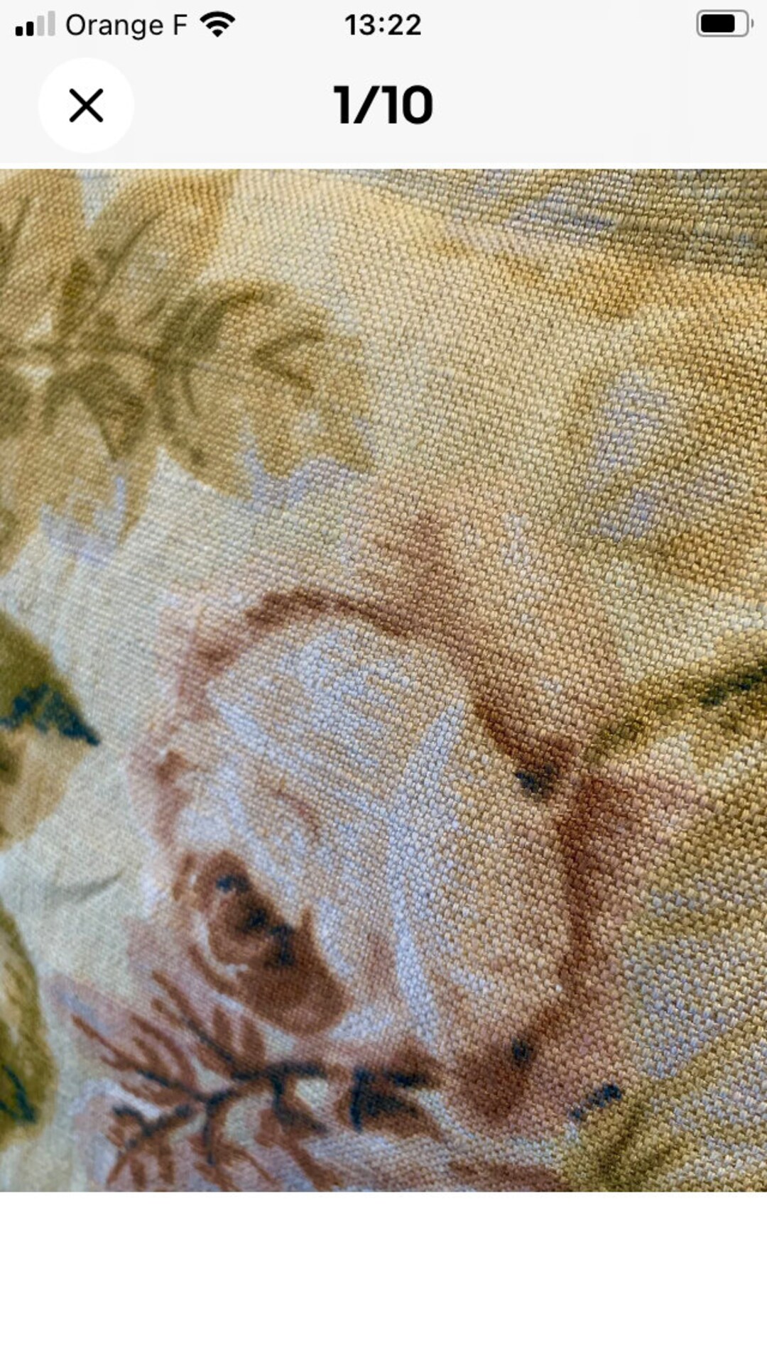 Beau Rideau Ancien Vintage Lin Jaune Linen Fabric Yellow - Etsy