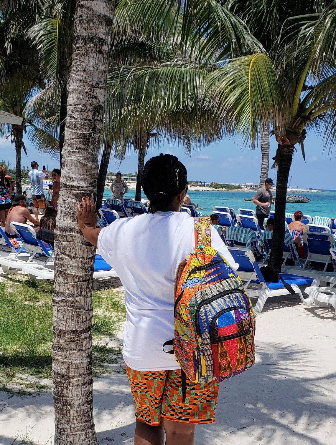 African Backpack Backpack Ankara Backpack Patchwork - Etsy