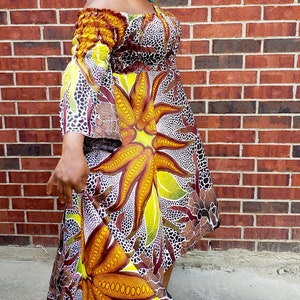 Asante High Low African Dress, African Clothing for Women, African ...