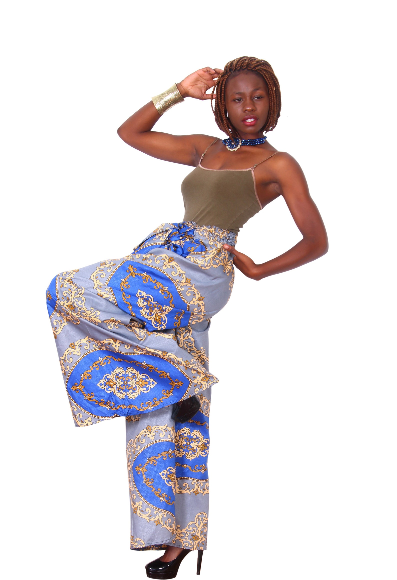 Ifueko African Pants African Palazzo Pants Palazzo Pants - Etsy