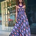 Asante High Low African Dress, African Clothing for Women, African ...