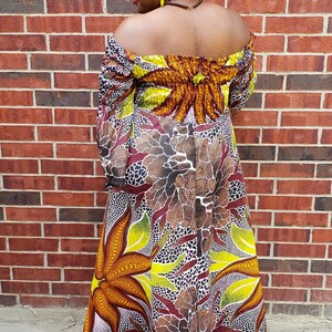 Asante High Low African Dress, African Clothing for Women, African ...