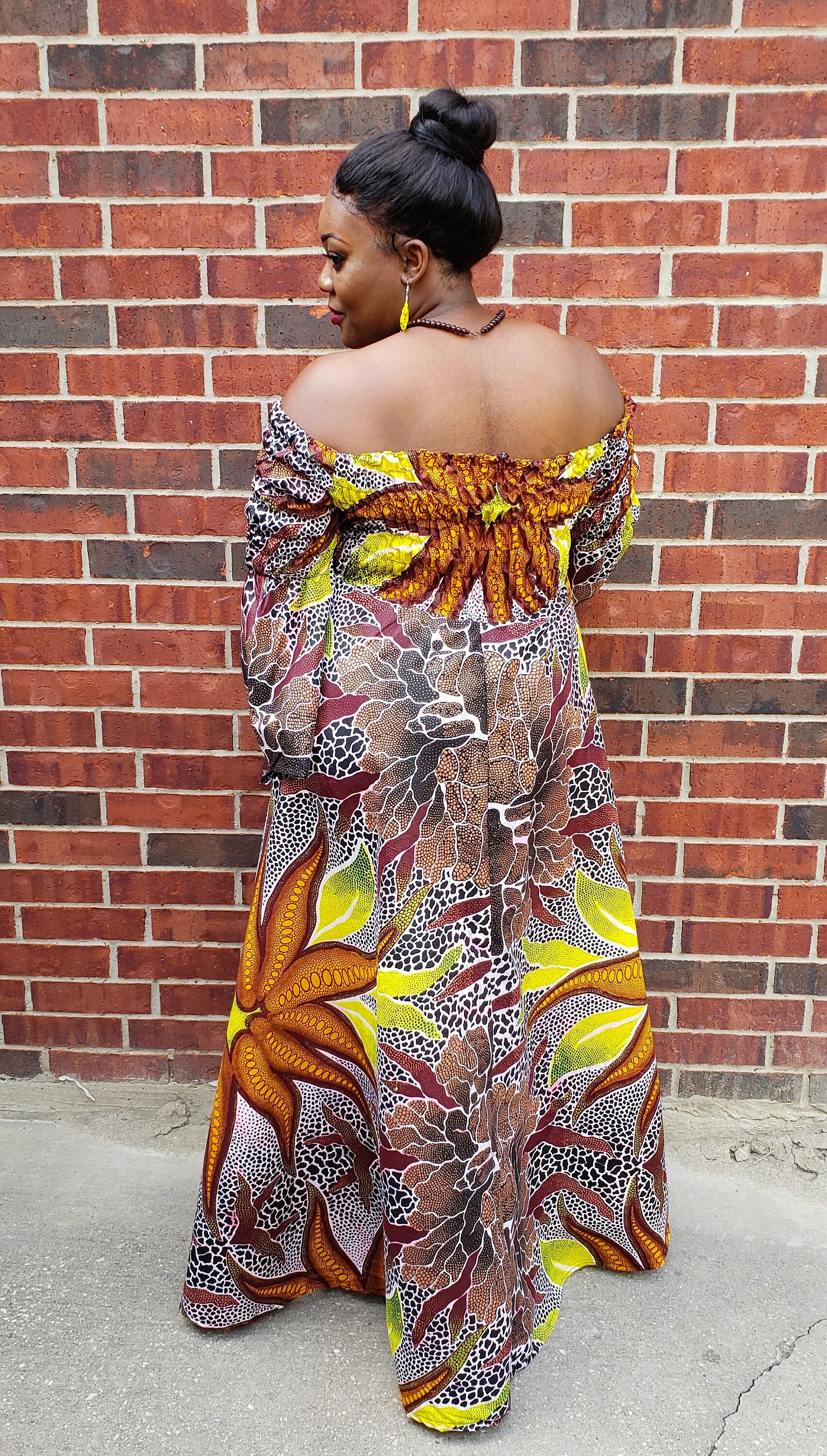 Asante High Low African Dress African Clothing for Women - Etsy UK