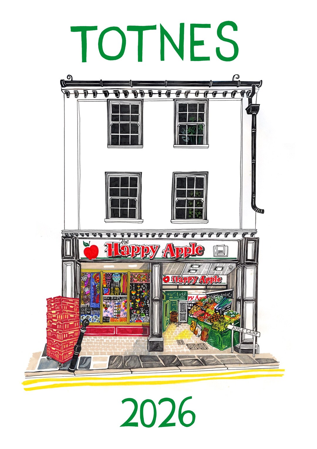Totnes 2026 Calendar - Etsy
