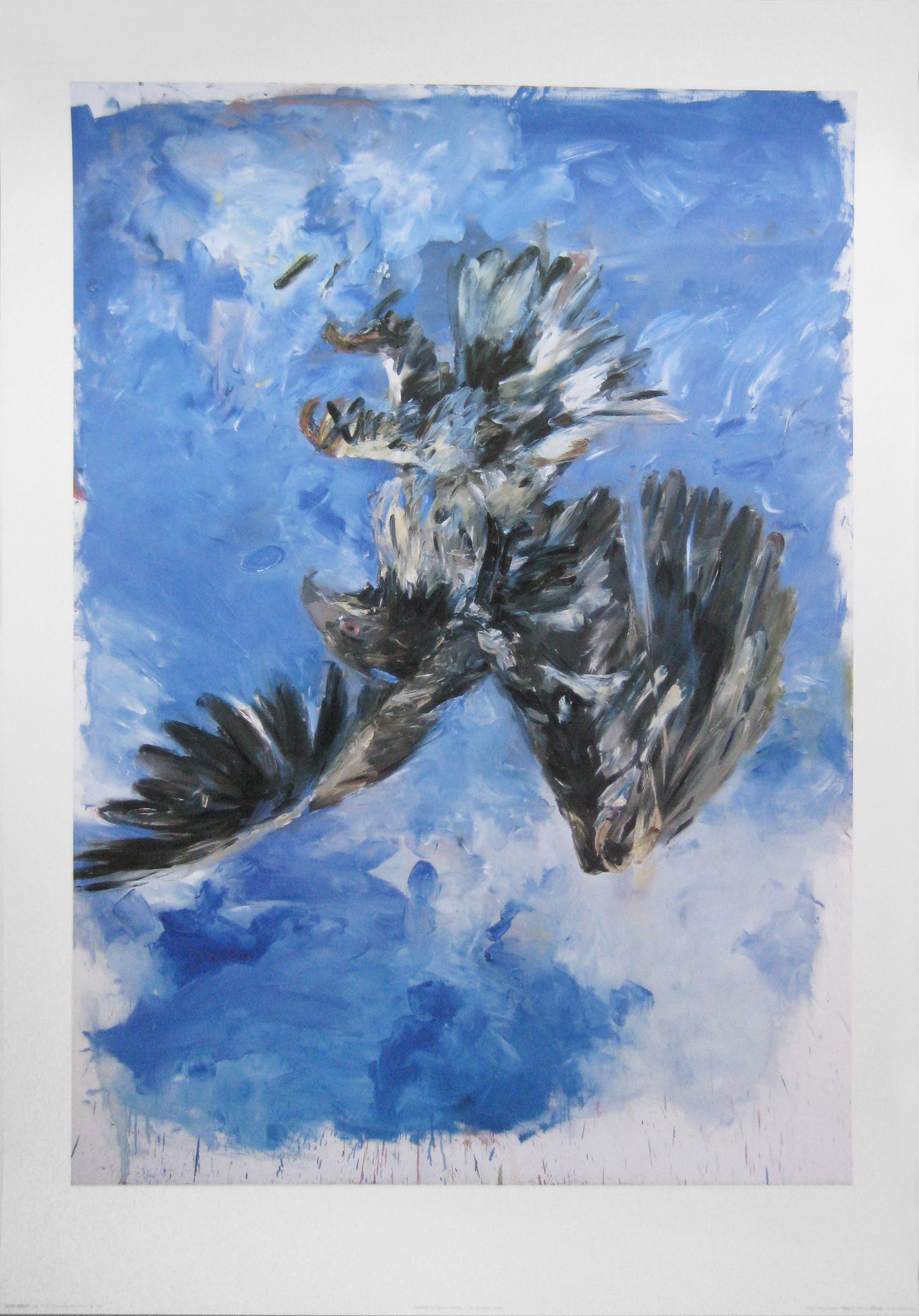 Georg Baselitz - Eagle - Large Original Offset Lithograph