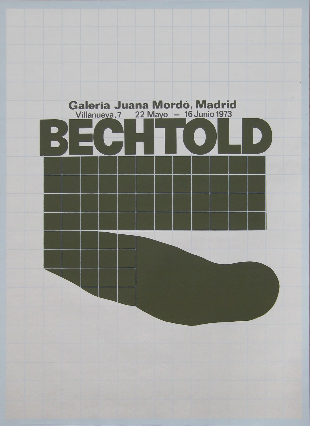 Erwin Bechtold - Original Screen Print Poster - 1975 (RARE) - Etsy