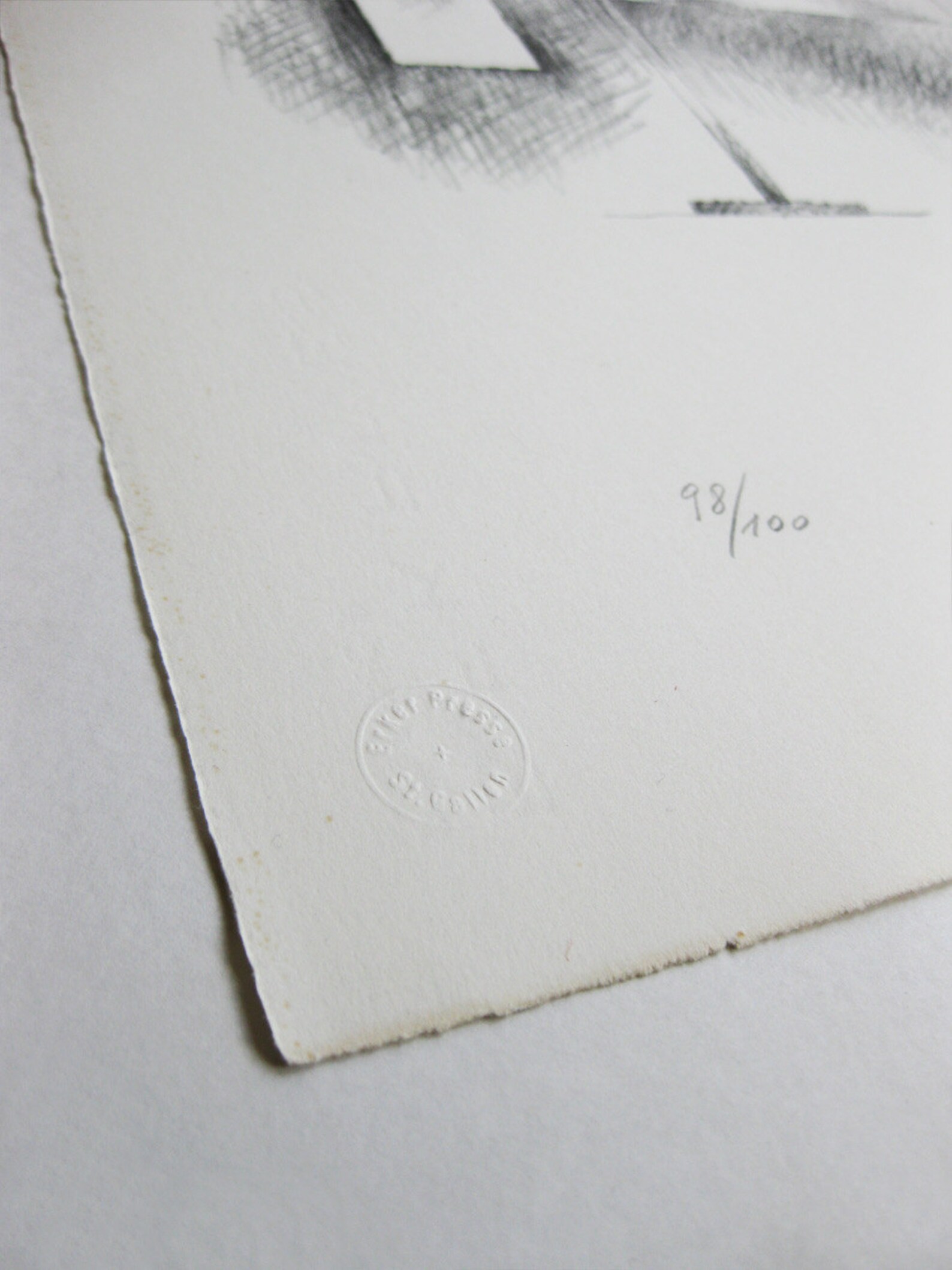 George Rickey four Rectangles Broken Lines Handsigned Lithograph, 1973 ...