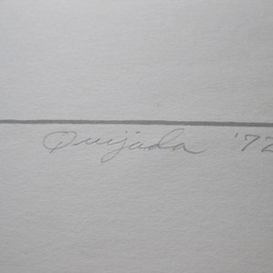 Robert Quijada - "abstract Landscape" - Hand Signed Screenprint - 1972 ...