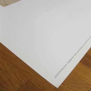 Jackson Pollock - "number 32 - 1950" - Colour Offset Lithograph - 1989 ...