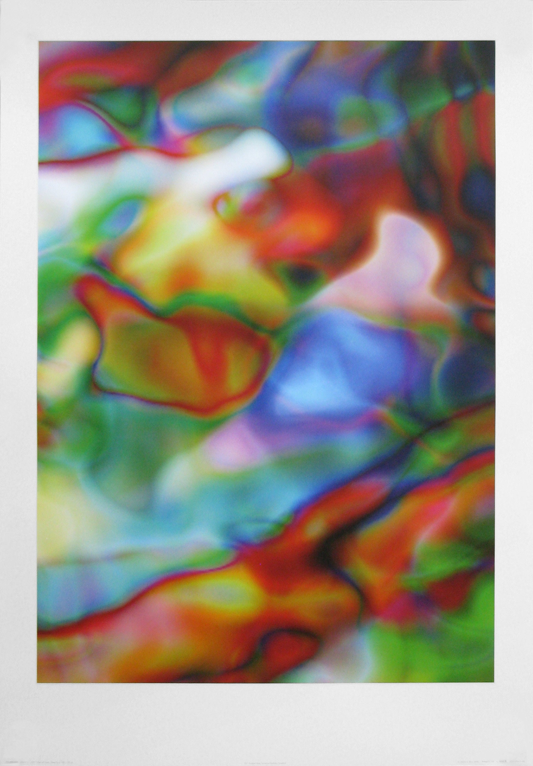 Thomas Ruff - Substrat 2 1 - Large Offset Lithograph - 2002