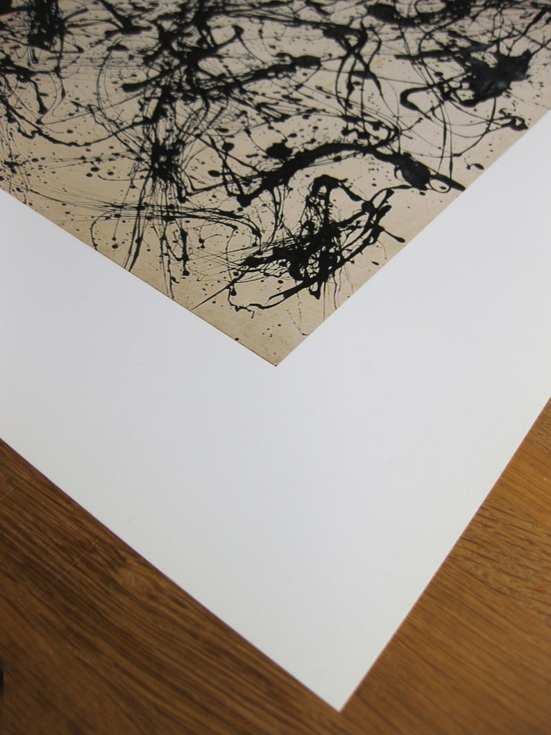 Jackson Pollock number 32 1950 Colour Offset - Etsy