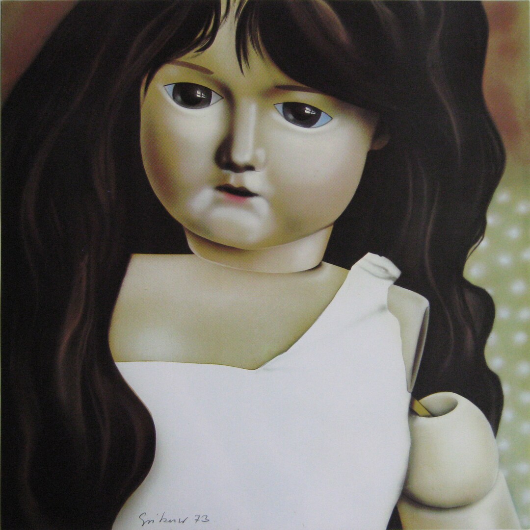 Gunter Gritzner - "doll" - Hand Signed Offset Lithograph, 1973 - Etsy
