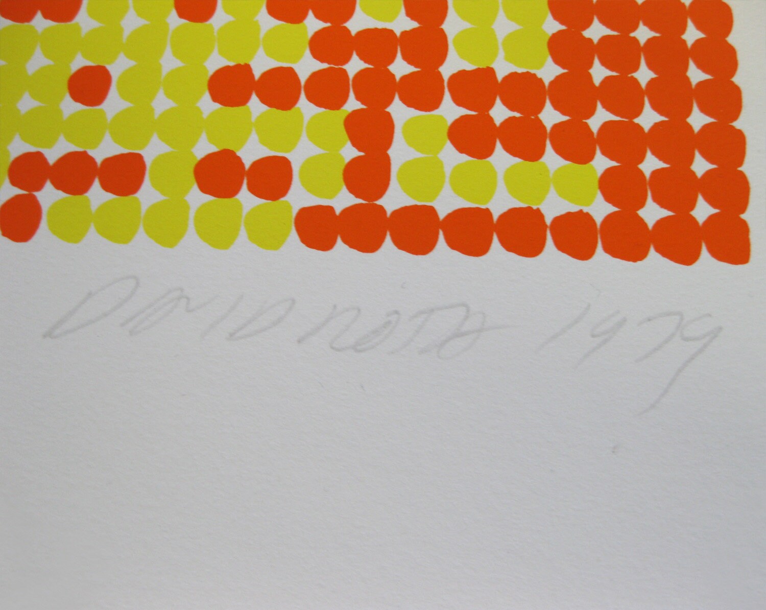 David Roth - Composition - Hand signed Serigraph - 1979 (S/N 115/150)