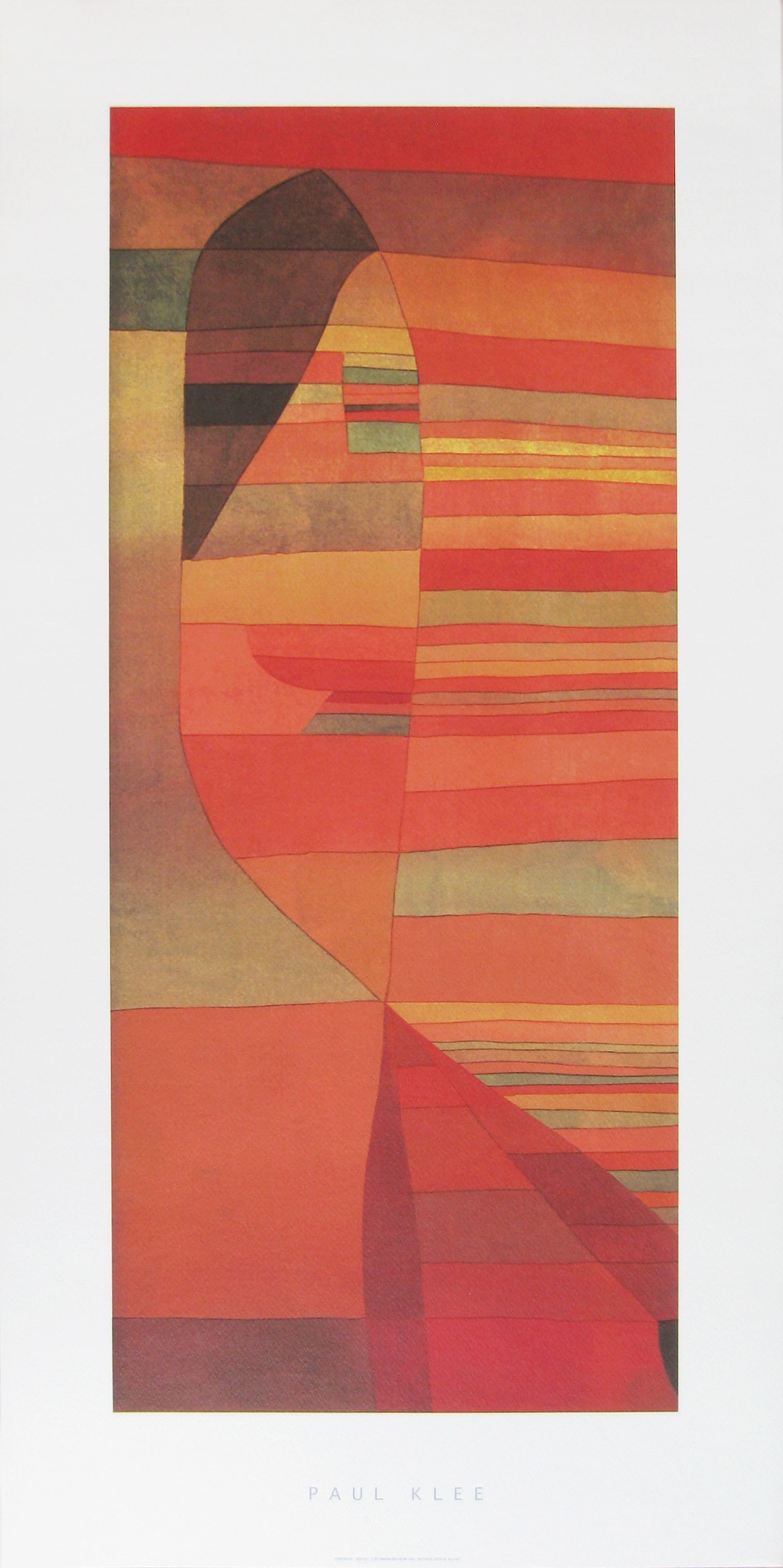 Paul Klee - "orpheus" - Large Colour Offset Lithograph - 1991 - Etsy