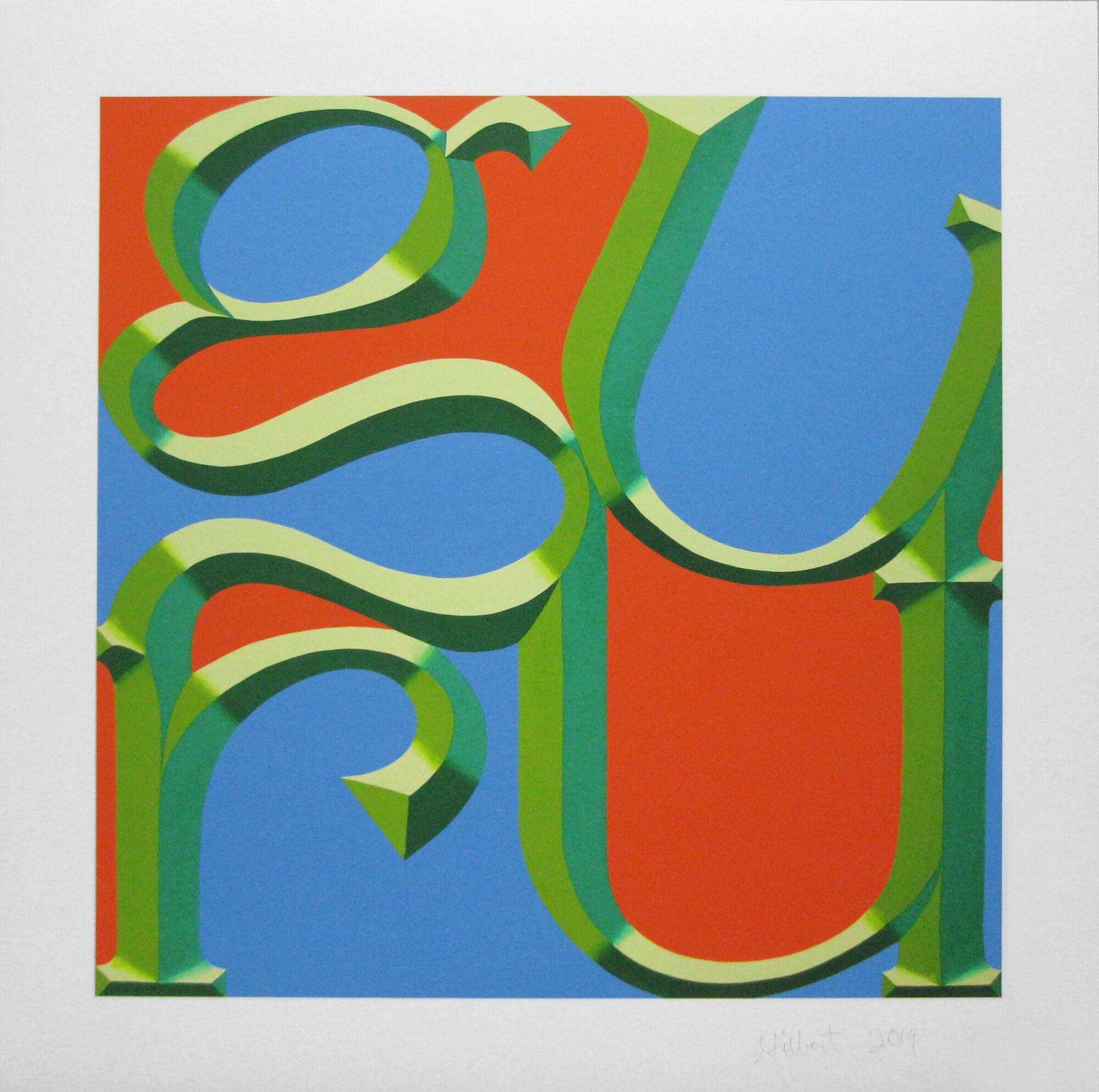 John Gilbert - Guru Kaveri - Handsigned Giclée on Cotton Paper