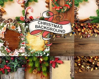 Christmas Background | Etsy