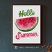Hello Summer Printable Art, Digital Wall Art, Seasonal Summer Decor ...