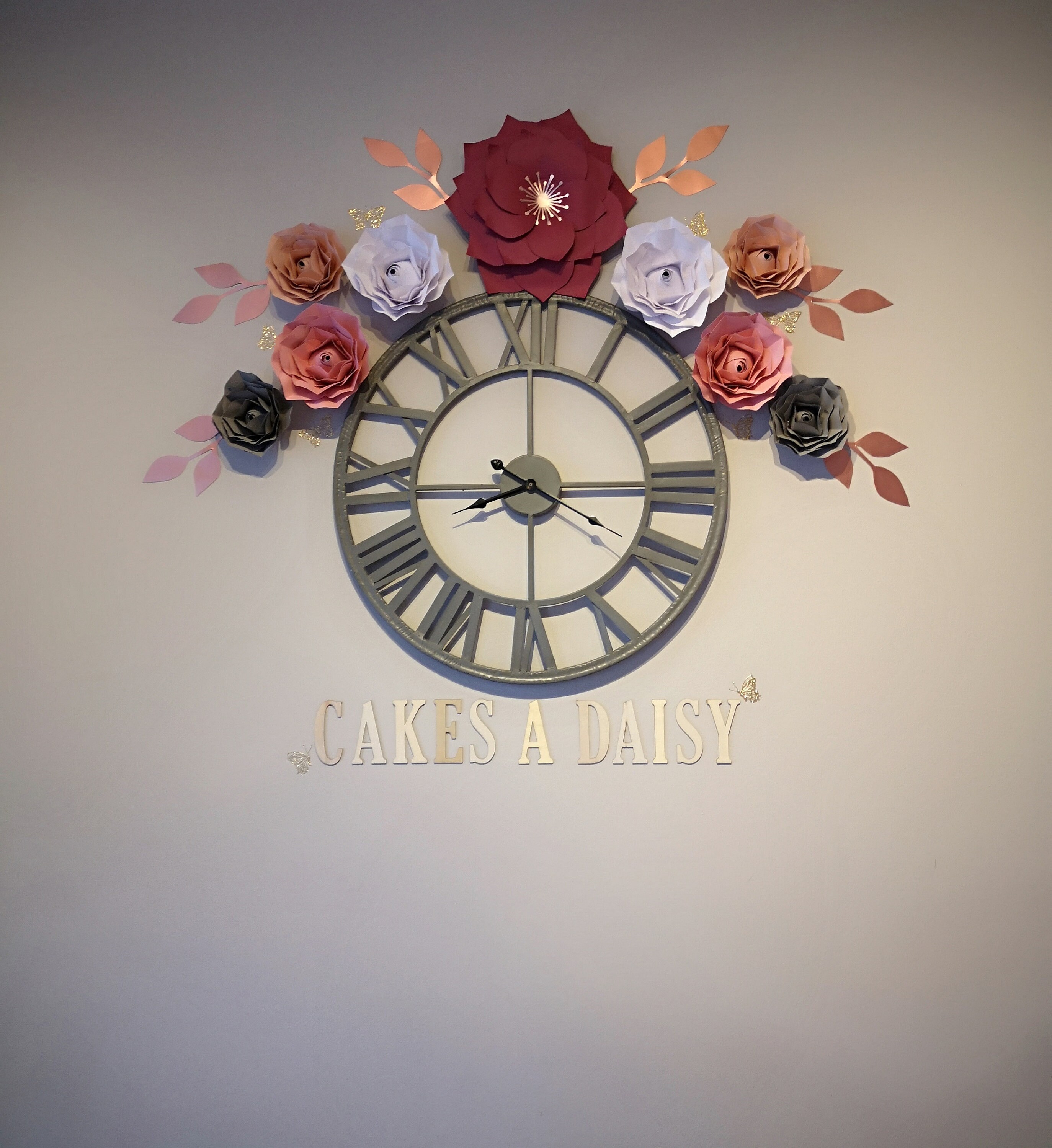 Large Wall Flowers Set of Nine - Etsy