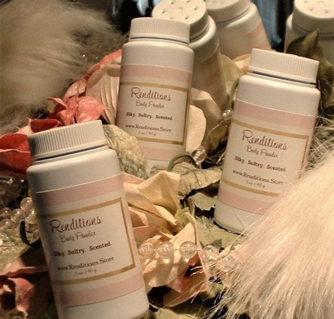 Set of THREE - Scented Powder ~ Select THREE Scents ~ Women Dusting ...