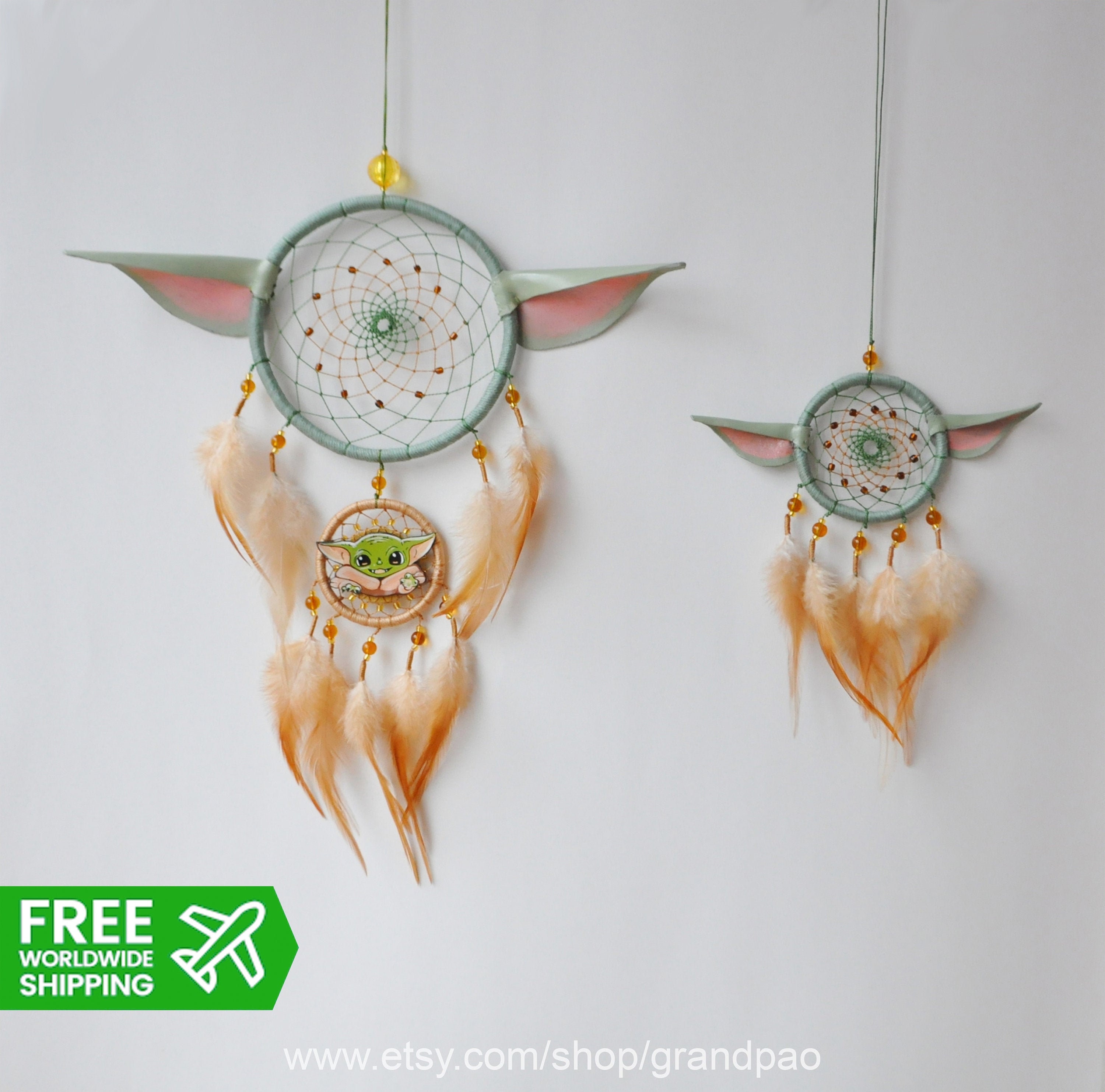 Baby Alien Fan Gift Idea - Personalized Dream Catcher for Boy - Kids ...
