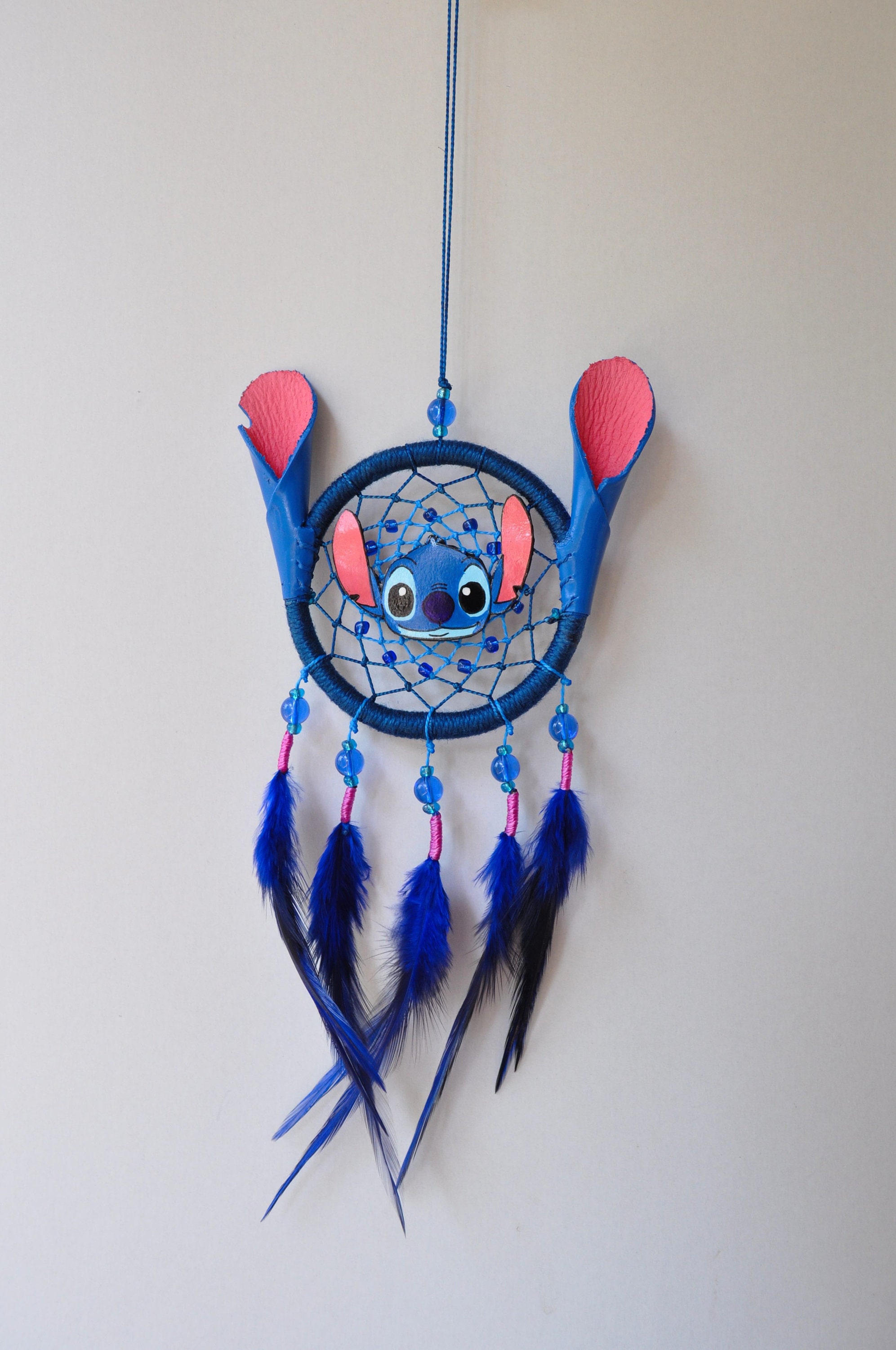 Stitch Inspired Fan Gift Small Dream Catcher Wall Hanging | Etsy