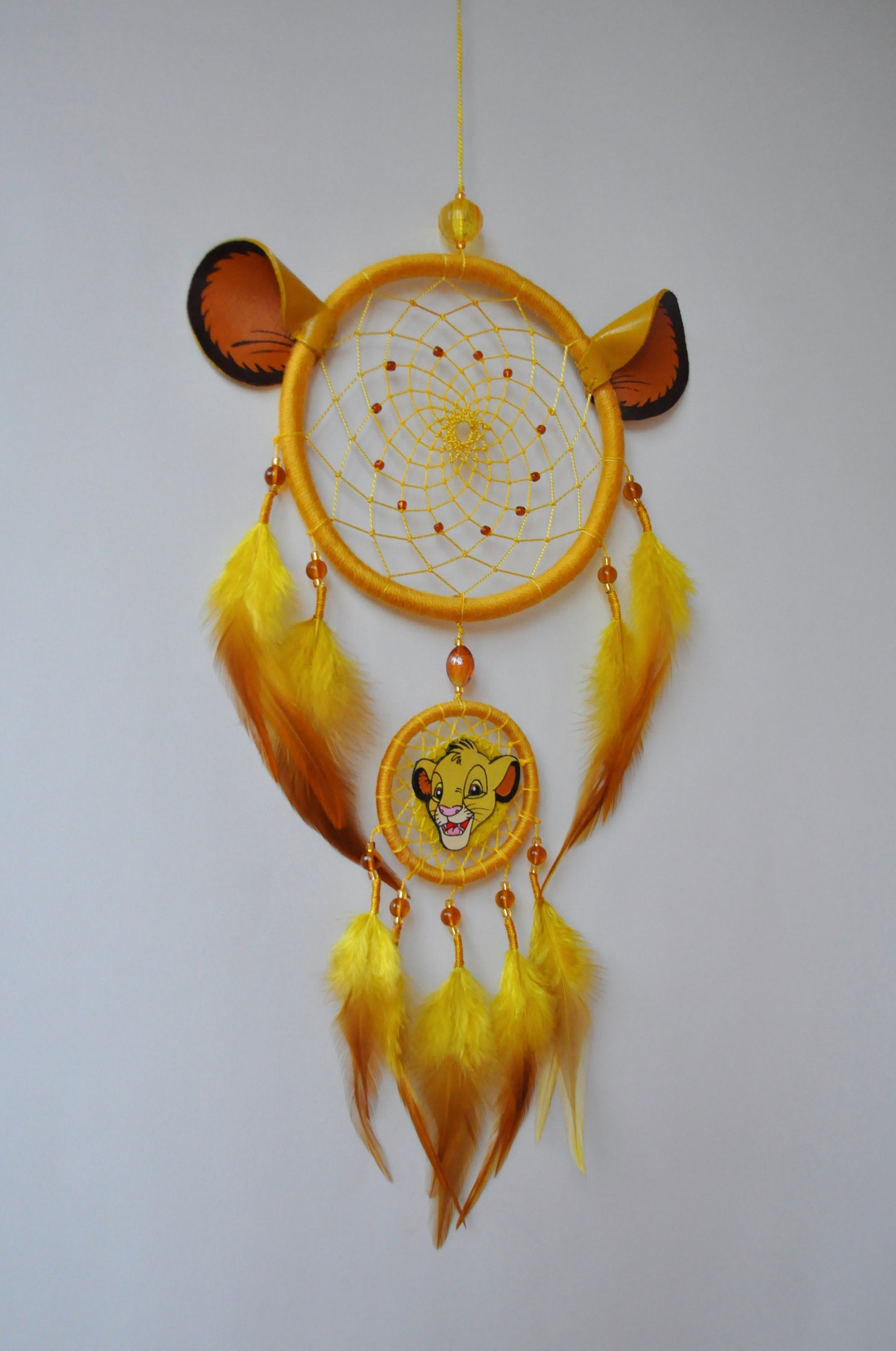 Simba the Lion Dream Cacther King Wall Hanging Fan Birthday Gift Baby ...