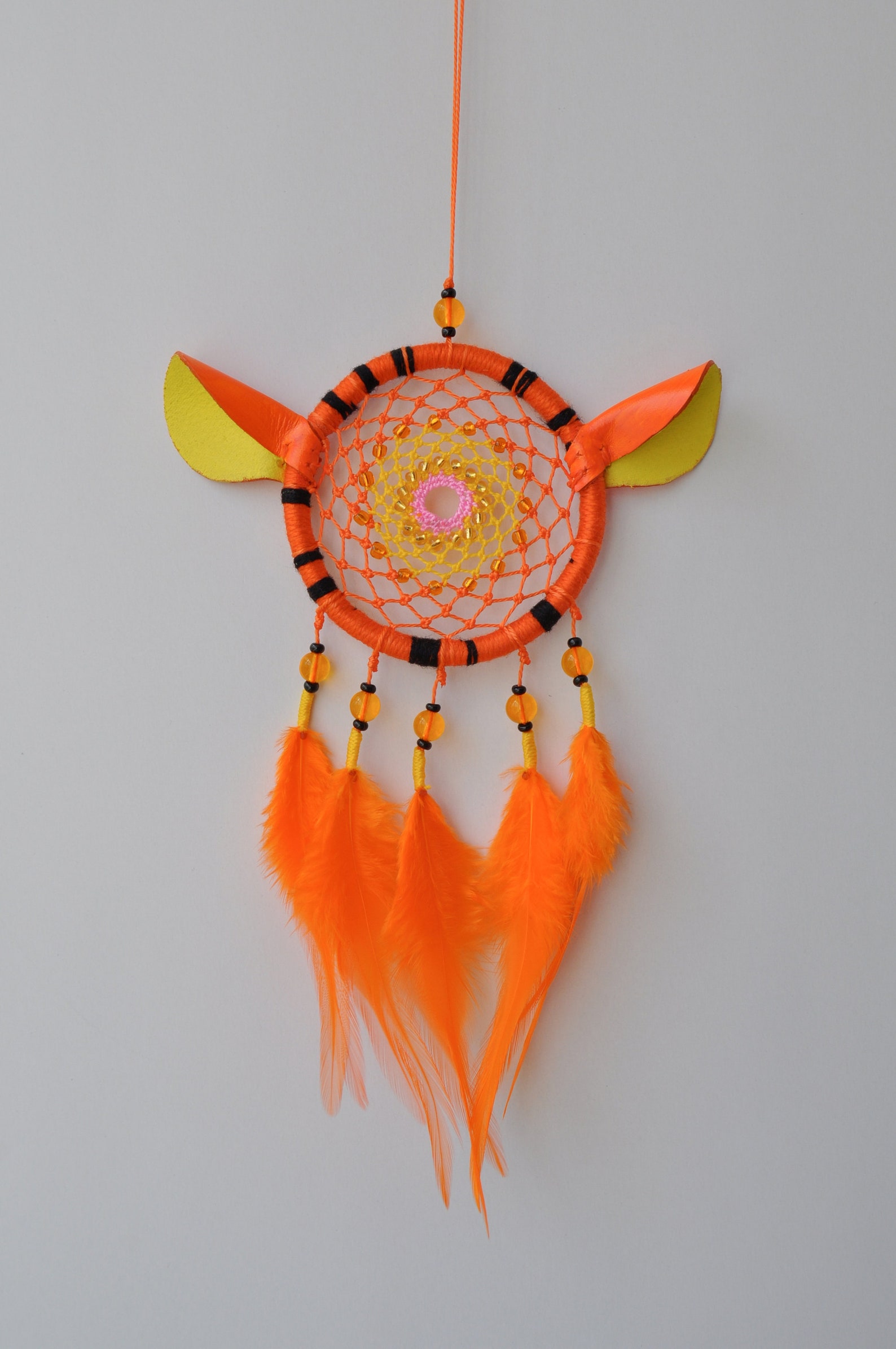 Tiger Dream Catcher Small Wall Decoration Winnie Kids Room - Etsy