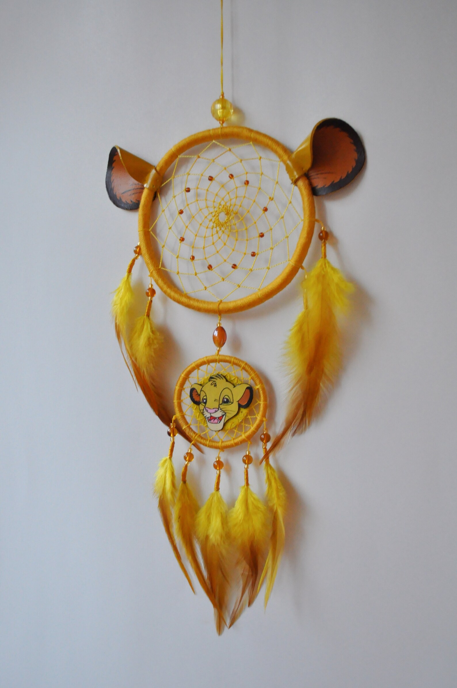 Simba the Lion Dream Cacther King Wall Hanging Fan Birthday Gift Baby ...
