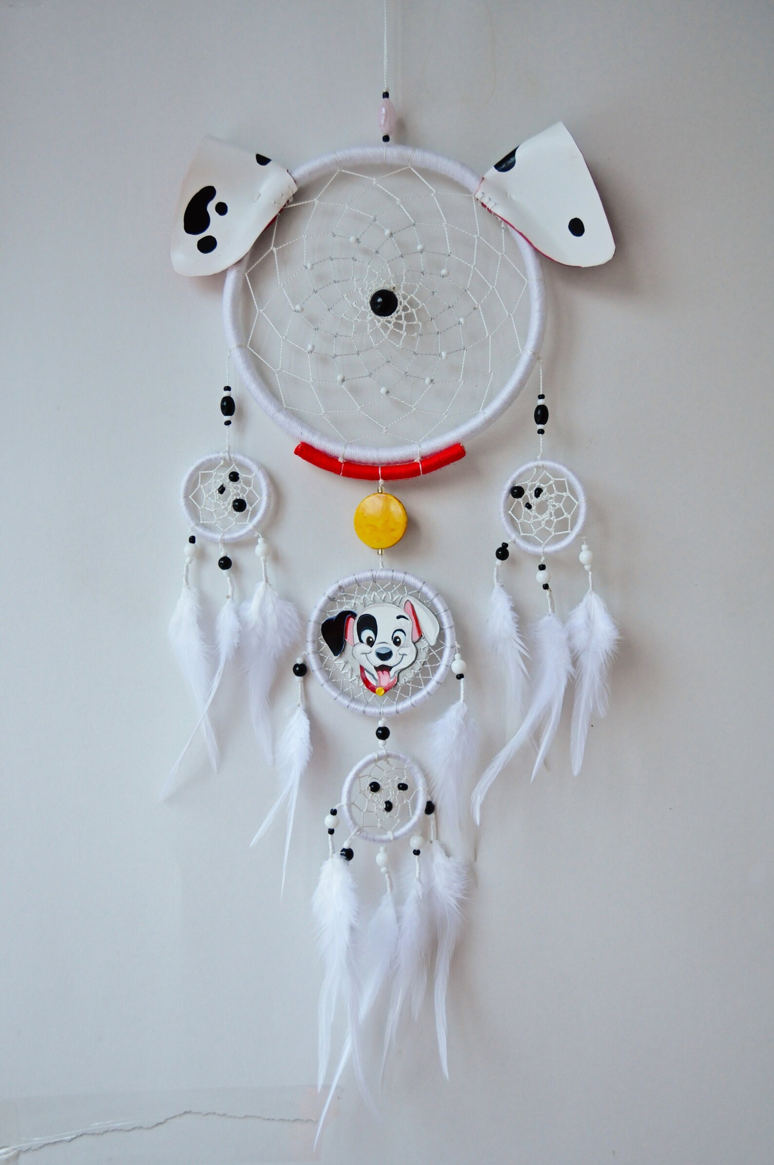 Dalmatian Dream Catcher Wall Hanging - Fan Gift Idea - Birthday Gift ...