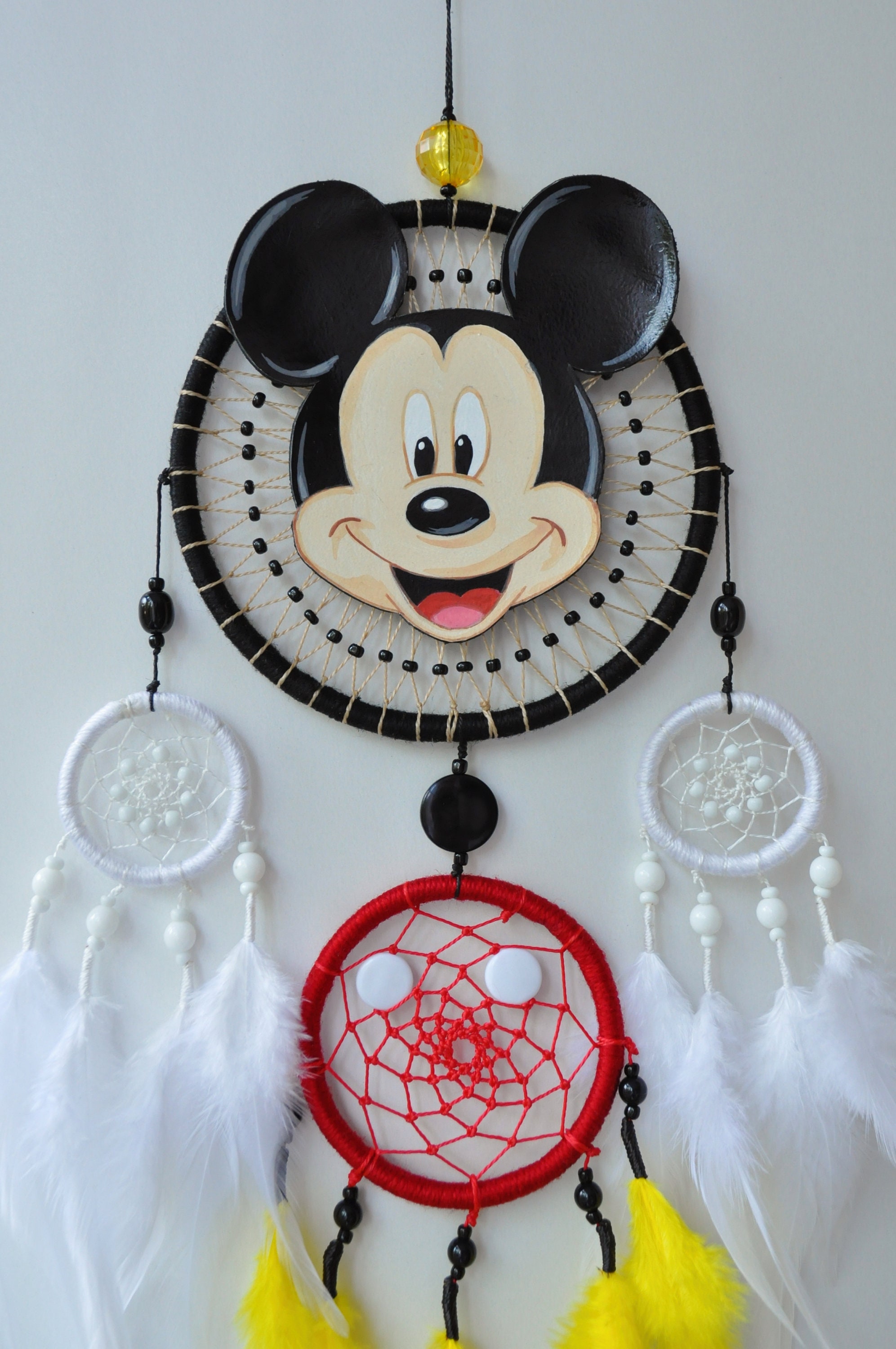 Cartoon Mouse Fan Gift Personalized Dream Catcher Wall | Etsy