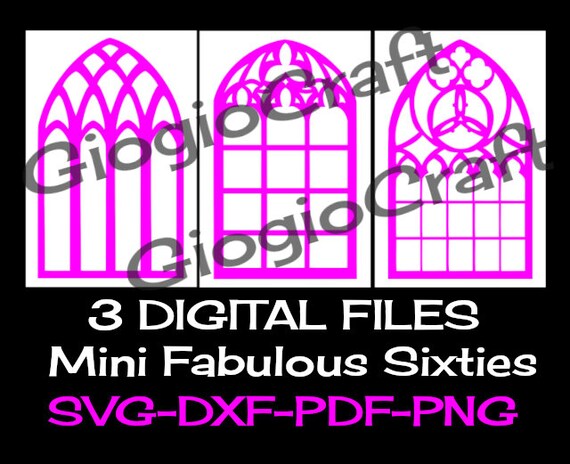 3 SVG DXF Vector files for Cameo Cricut laser cut | Etsy