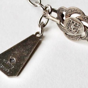 Vintage Filigrane Depose Art Deco Paris Souvenir Silver Bracelet. Paris ...