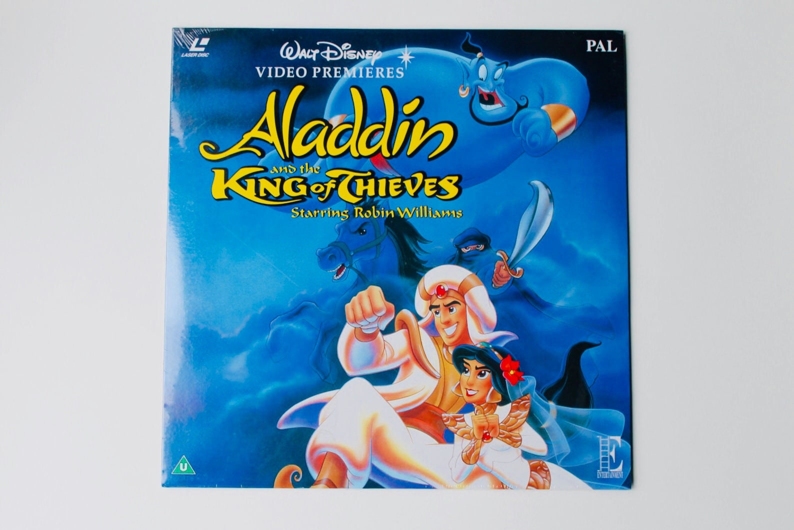 Vintage Walt Disney Laser Disc Aladdin and the King of | Etsy UK