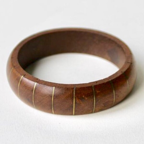 Wood Bangle - Etsy